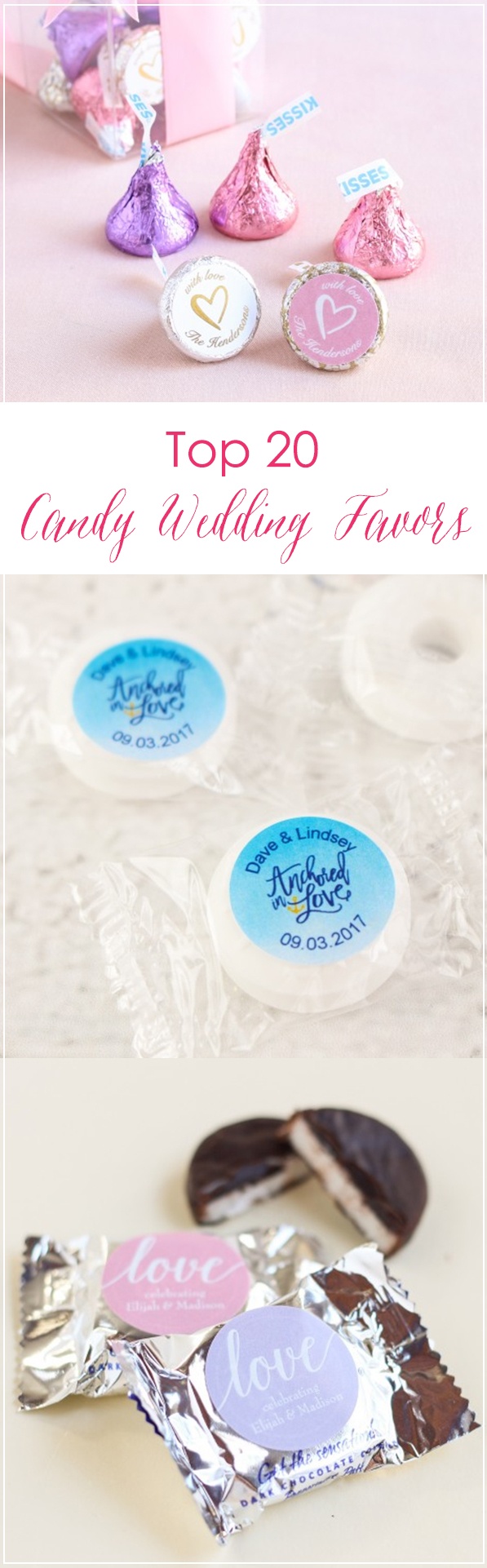 Top 20 Candy Wedding Favors | Beau-coup