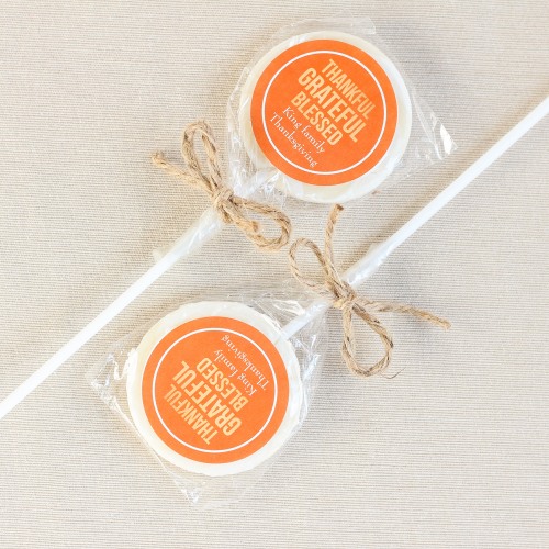 Personalized Lollipop Wrappers