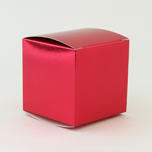 Metallic Boxes, Metallic Cubes, Shiny Metallic Cube Boxes